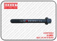China ISUZU NKR NPR 4HK1 4HE1 Cylinder Head to Block Bolt 8-97077638-0 8970776380 for sale