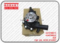 China ISUZU C240 Water Pump Assembly 8-97379807-0 8-94376863-0 with Gasket 8973798070 8943768630 for sale