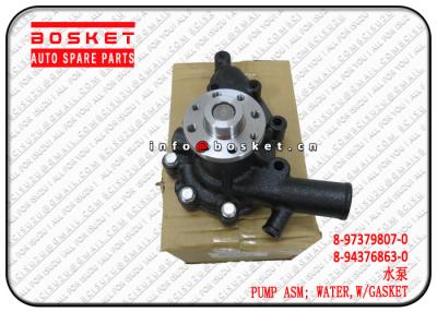 China ISUZU C240 Water Pump Assembly 8-97379807-0 8-94376863-0 with Gasket 8973798070 8943768630 for sale