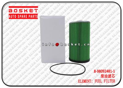 China ISUZU 8-98092481-1 8980924811 Fuel Filter Element for 6WG1 Engine FCFGGG for sale