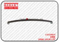 China Isuzu CXZ CYZ Front No1 Leaf Spring 1-51131962-0 1511319620 Heavy Duty Suspension for sale