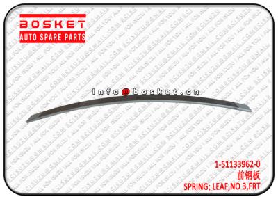China Isuzu CXZ CYZ Front No 3 Leaf Spring 1-51133962-0 1511339620 Heavy Duty Truck Suspension for sale