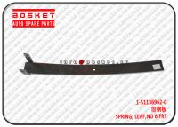 China Isuzu CXZ Front No.6 Leaf Spring 1-51136962-0 1511369620 9kg Truck Suspension Part for sale