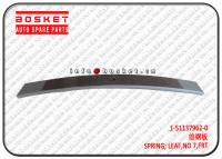 China ISUZU CXZ CYZ Front No7 Leaf Spring 1-51137962-0 1511379620 5KG Truck Suspension for sale
