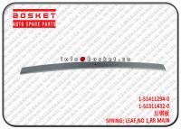 China ISUZU CXZ CYZ Rear Main No.1 Leaf Spring 1-51411294-0 1-51311432-0 16.6kg for sale