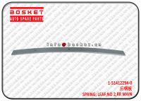 China ISUZU CXZ CYZ EXZ Rear Main No.2 Leaf Spring 1-51412294-0 21.6kg Heavy Duty for sale