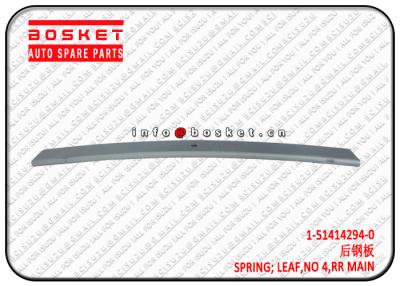 China ISUZU CXZ CYZ EXZ Rear Main No 4 Leaf Spring 1-51414294-0 1514142940 15.9kg for sale