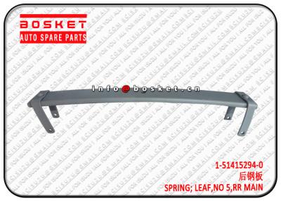 China ISUZU Rear Main No 5 Leaf Spring 1-51415294-0 1514152940 for CXZ CYZ EXZ 14.4KG for sale
