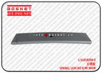 China ISUZU CXZ CYZ EXZ Rear Main No 8 Leaf Spring 1-51418294-0 1514182940 6.8kg for sale