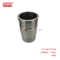 China Cylinder Block Liner 1-11261147-0 for ISUZU CXZ81 10PC1 1112611470 Engine for sale