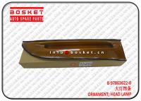 China ISUZU NKR55 4JB1 Head Lamp Ornament 8-97863622-0 8978636220 for sale