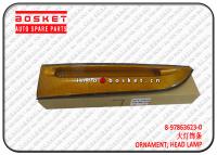 China ISUZU NKR55 4JB1 Head Lamp Ornament 8-97863623-0 8978636230 OEM Replacement for sale
