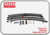 China ISUZU CYZ52 Front Leaf Spring Assembly 8-98157779-0 8981577790 Genuine Part for sale