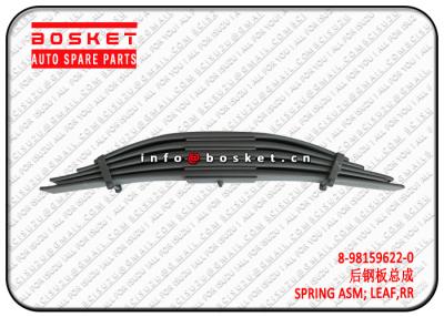 China ISUZU CYZ52 Rear Leaf Spring Assembly 8-98159622-0 8981596220 Heavy Duty Truck Suspension for sale