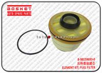 China ISUZU NKR77 4KH1 Fuel Filter Element Kit 8-98159693-0 8981596930 for NPR Parts for sale