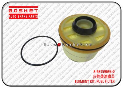 China ISUZU NKR77 4KH1 Fuel Filter Element Kit 8-98159693-0 8981596930 for NPR Parts for sale