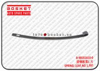 China ISUZU CYZ52 Front No 1 Leaf Spring 8-98161610-0 8981616100 Truck Suspension Part for sale