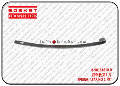 China ISUZU CYZ52 Front No 1 Leaf Spring 8-98161610-0 8981616100 Truck Suspension Part for sale