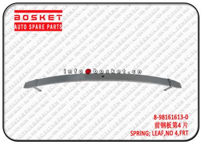 China ISUZU CYZ52 Front No 4 Leaf Spring 8-98161613-0 8981616130 Heavy Duty Truck Suspension for sale