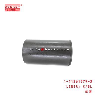 China ISUZU CXZ51K 6WF1 Cylinder Block Liner 1-11261379-3 130mm Heavy Duty Engine Part for sale