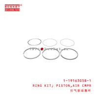 China 1-19163058-1 Air Compressor Piston Ring Kit for ISUZU CXZ51K 6WF1 4 Cylinder for sale
