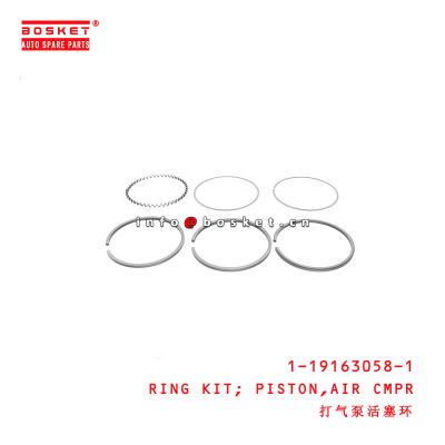 China 1-19163058-1 Air Compressor Piston Ring Kit for ISUZU CXZ51K 6WF1 4 Cylinder for sale