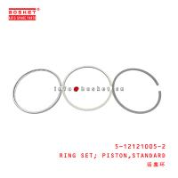 China ISUZU 6BD1 Standard Piston Ring Set 5-12121005-2 102mm Engine Parts for sale
