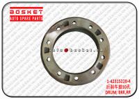 China ISUZU FTR33 6HH1 Rear Brake Drum 1-42315220-4 1423152204 45kg Heavy Duty for sale