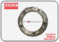 China ISUZU CXZ81K 10PE1 Front Brake Drum 1-42315337-0 1423153370 38.7kg for sale