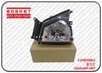 China ISUZU 600P Headlamp Unit 5-97855048-0 5978550480 Left Right Headlight Replacement for sale