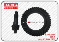 China ISUZU NPR Final Drive Gear Set 8-97092946-0 8970929460 16.4kg Heavy Duty for sale