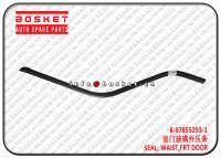 China ISUZU NKR55 4JB1 Front Door Waist Seal 8-97855293-1 8978552931 OEM Replacement for sale