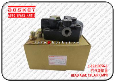 China Isuzu 1-19110056-1 1191100561 Air Compressor Cylinder Head Assembly for FVZ34 6HK1 for sale