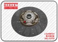 China Isuzu CXZ Clutch Disc 1-31240876-0 1312408760 for 6WF1 Engine 9.5kg for sale