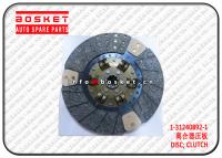 China ISUZU CXZ81 10PE1 Clutch Disc 1-31240892-1 1312408921 9.5kg Heavy Duty for sale