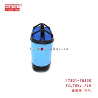 China 17801-78130 Air Filter for ISUZU HINO Trucks Heavy Duty Engine Replacement for sale