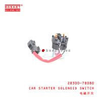 China 28300-78080 Car Starter Solenoid Switch for ISUZU HINO300 N04C 12V for sale