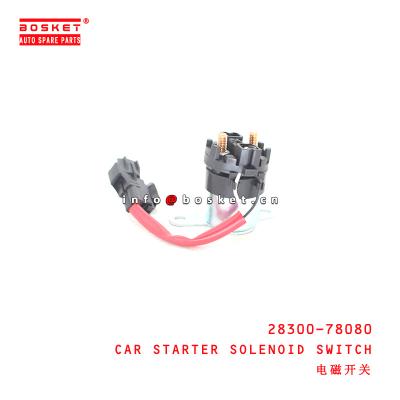 China 28300-78080 Car Starter Solenoid Switch for ISUZU HINO300 N04C 12V for sale