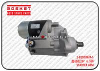 China Starter Assembly 1-81100324-1 1811003241 for ISUZU 6HK1 6HH1 FRR 12V for sale