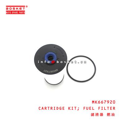 China MK667920 Fuel Filter Cartridge Kit for ISUZU FUSO Trucks 100 Micron for sale