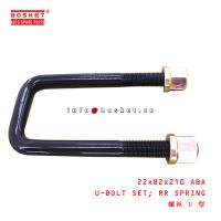 China 20x82x210 Rear Spring U-Bolt Set for ISUZU UDPD Heavy Duty Truck Suspension for sale