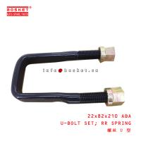 China 22x82x210 Rear Spring U-Bolt Set for ISUZU UDPD Heavy Duty Truck Suspension for sale