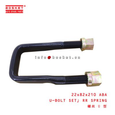 China 22x82x210 Rear Spring U-Bolt Set for ISUZU UDPD Heavy Duty Truck Suspension for sale