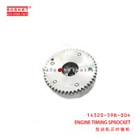 China ISUZU Engine Timing Sprocket 14320-59B-004 4HG1 4HK1 6HK1 Durable Steel Timing Gear for sale