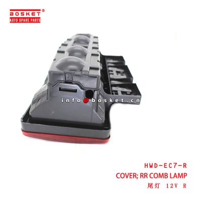 China HWD-EC7-R Rear Combination Lamp Cover for ISUZU JMC EC7 24V LED Tail Light for sale