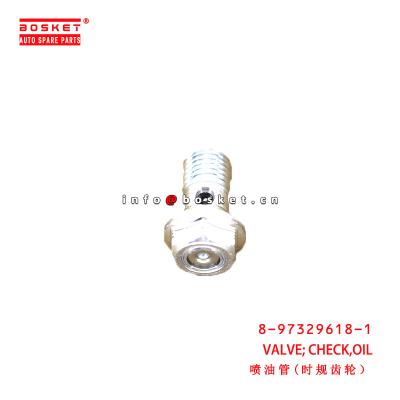 China ISUZU FSR11 6BD1 Oil Check Valve 8-97329618-1 1.5 Inch for sale
