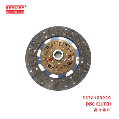China Clutch Disc for ISUZU 700P 4HK1 5-87610092-0 5876100920 Heavy Duty 350mm for sale