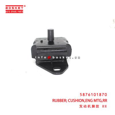 China ISUZU NKR55 4JB1 Rear Engine Mounting Cushion Rubber 5-87610187-0 5876101870 for sale