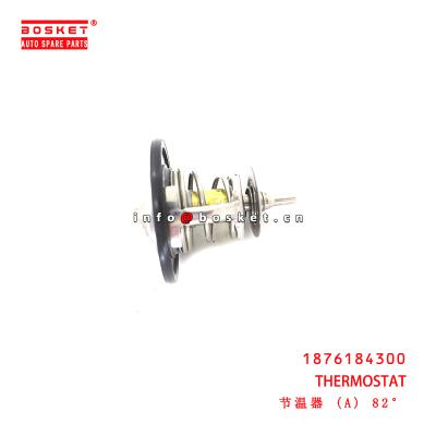 China ISUZU NPR66 4HK1 Thermostat 1-87618430-0 1876184300 Engine Cooling 82°C for sale