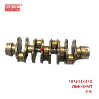 China Crankshaft 1-87618434-0 for ISUZU 700P NPR 4HK1 1876184340 Engine for sale